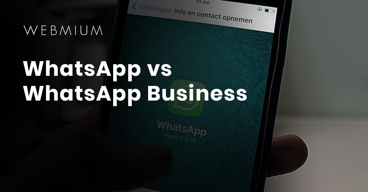 WhatsApp vs WhatsApp Business - Blog Webmium.cz